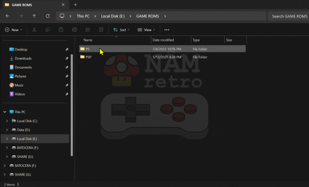 Hướng Dẫn Tải và Cài Game Lên Máy Chơi Game Retro | Nấm Retro
