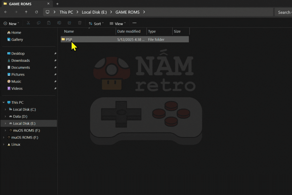 Hướng Dẫn Tải và Cài Game Lên Máy Chơi Game Retro | Nấm Retro
